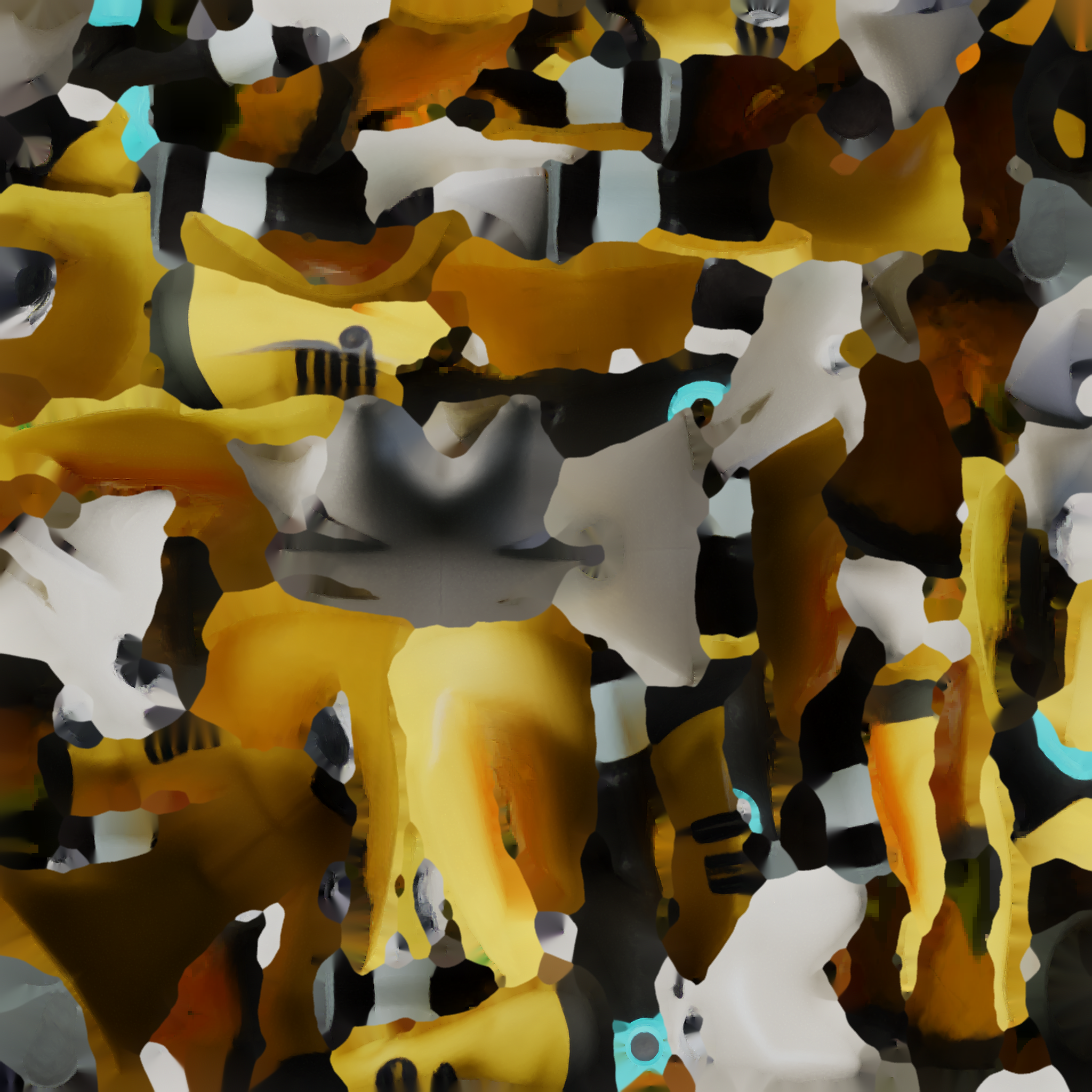 Personnage chat futuriste 3D gratuit stylisé - free-3d.fr