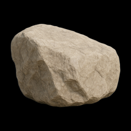 free-3d.fr - Modèle 3D : Roche de grès 3D détaillée